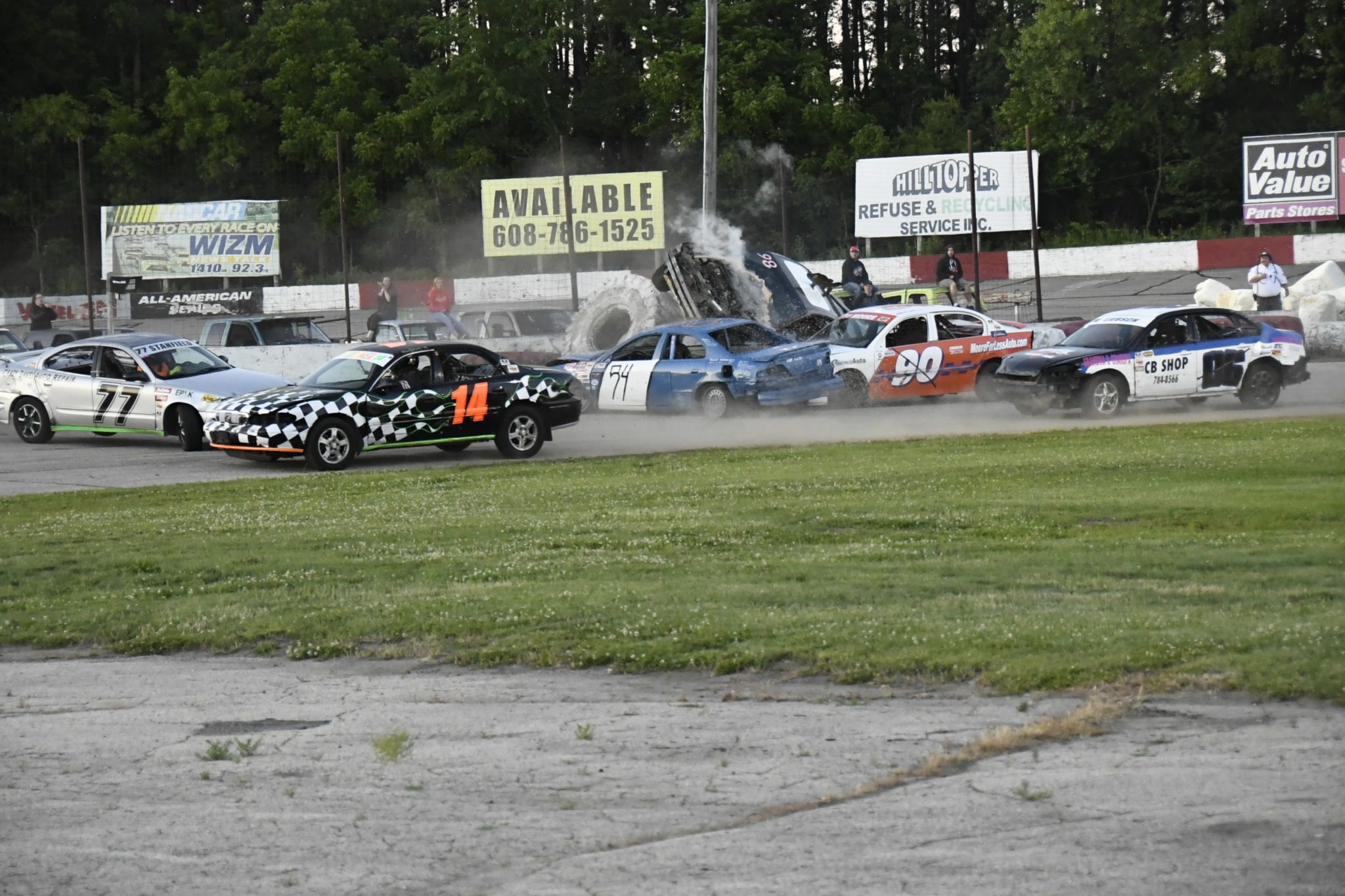 MURGIC BESTS CARLSON FOR THE WIN AT LA CROSSE - La Crosse Speedway
