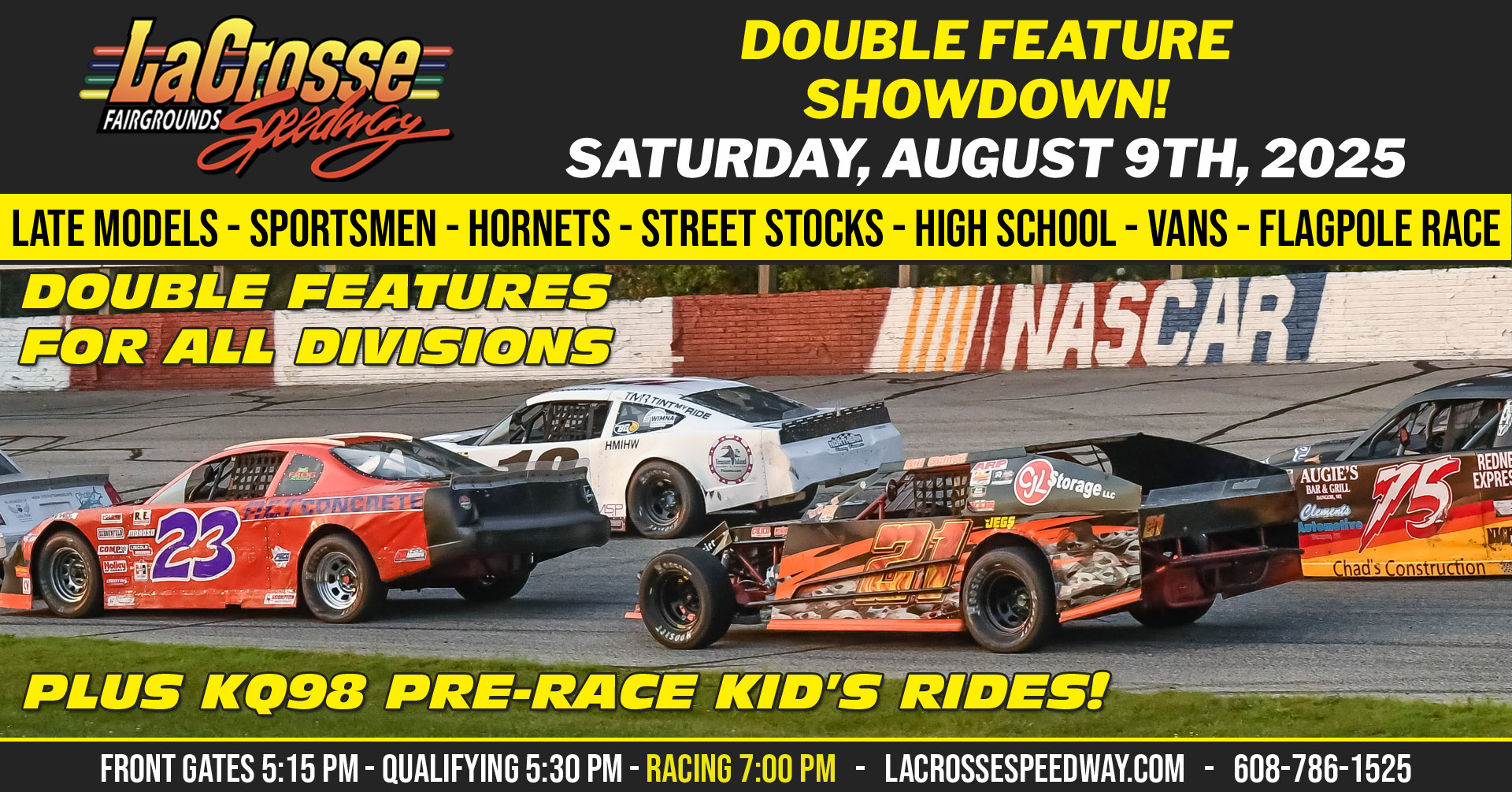 Double Feature Showdown! - La Crosse Speedway